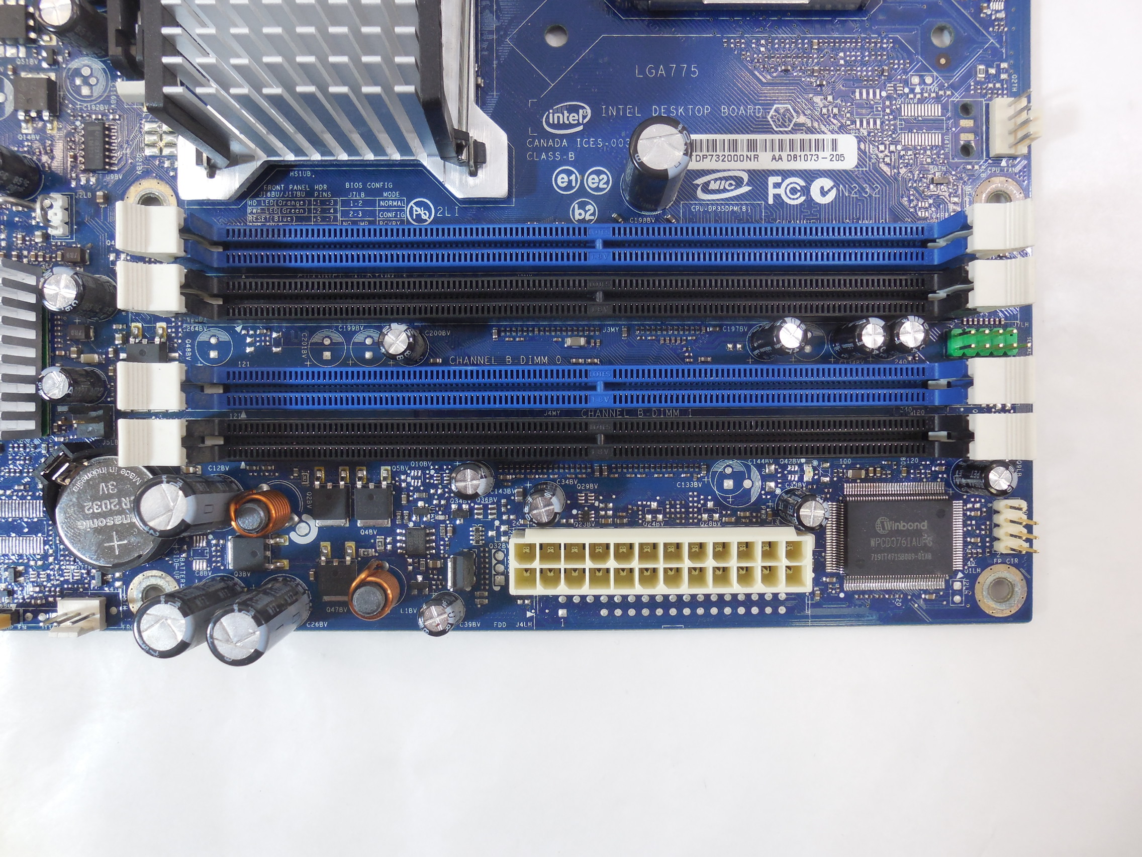 Материнская плата Intel DP35DP