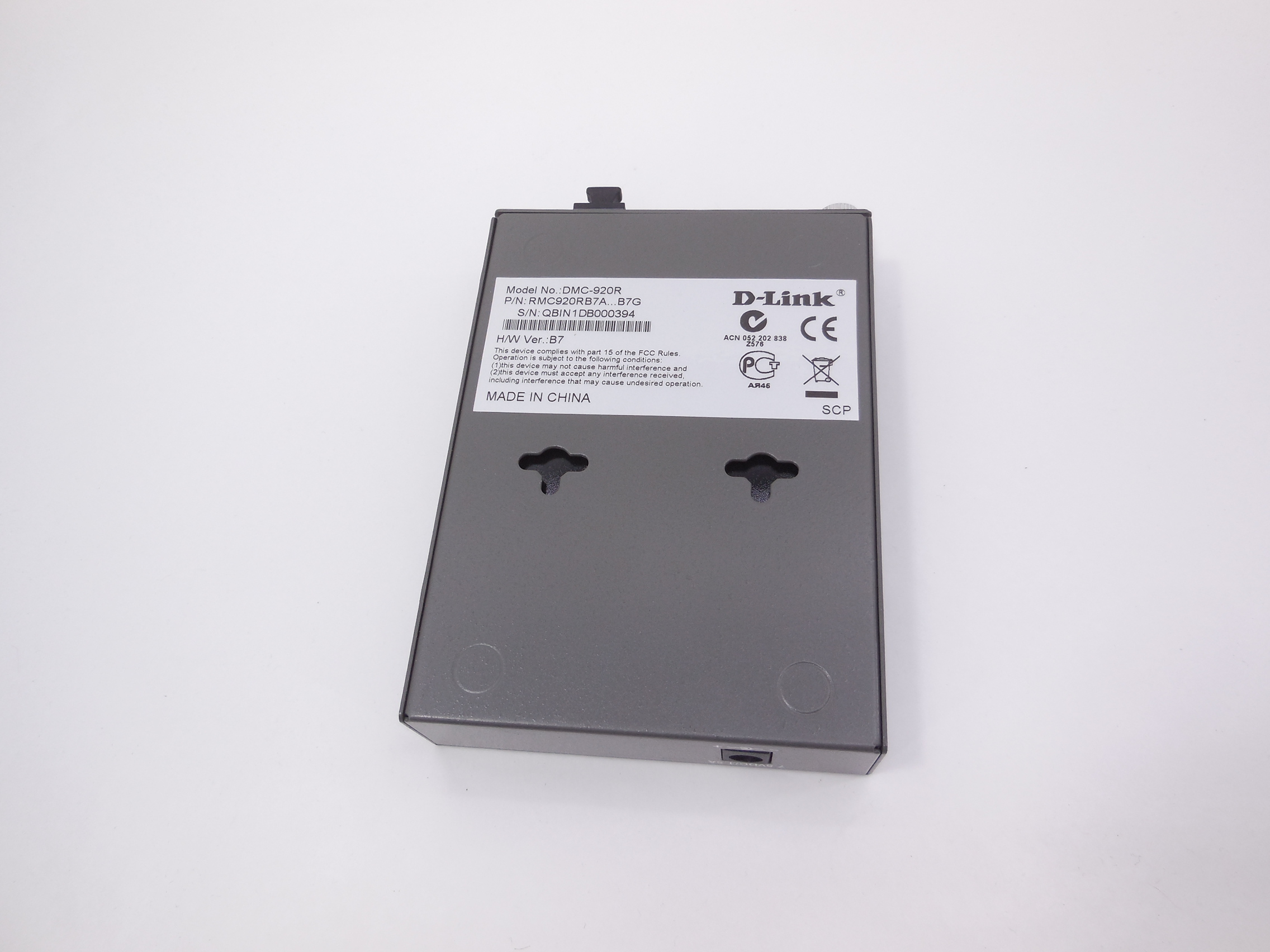 Медиаконвертер D-Link DMC-920R