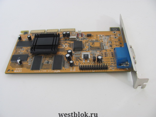 Видеокарта nVidia Riva TNT2 M64/Vanta 16Mb AGP