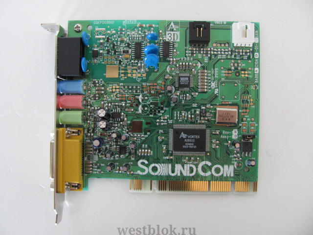Звуковая карта SB PCI Aureal SQ2500 Vortex-2